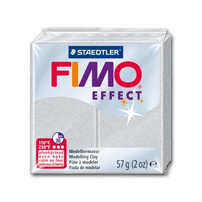 FIMO ler metallic - Sølv fra AktivSlivern.dk