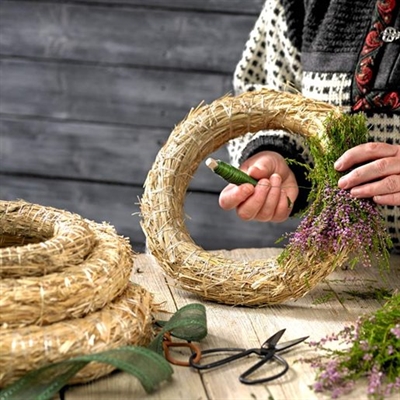 Halmkrans, Ø 200 mm - AktivSlivern.dk